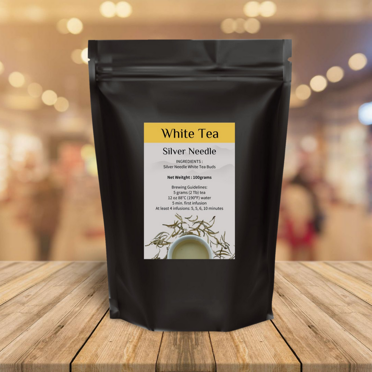 100 grams packed Moonlight Silver Needle White Tea – AIHERBS